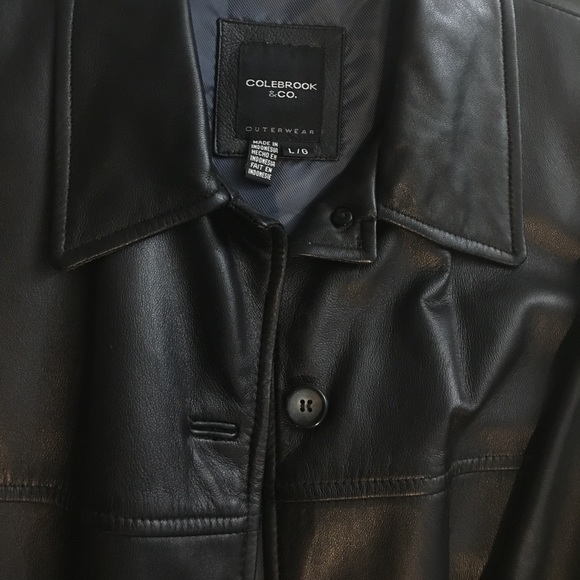 Colebrook | Jackets & Coats | Colebrook And Company Ladies Leather ...